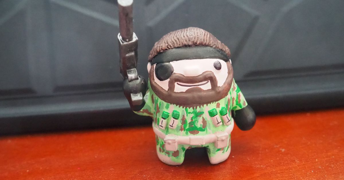 solid snake by Mikebit | Download free STL model | Printables.com