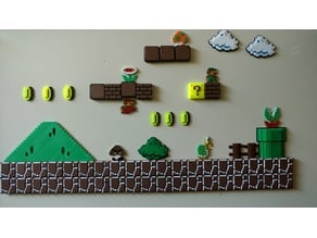 Mario bros obstacle corse by Bot I Bot | Download free STL model ...