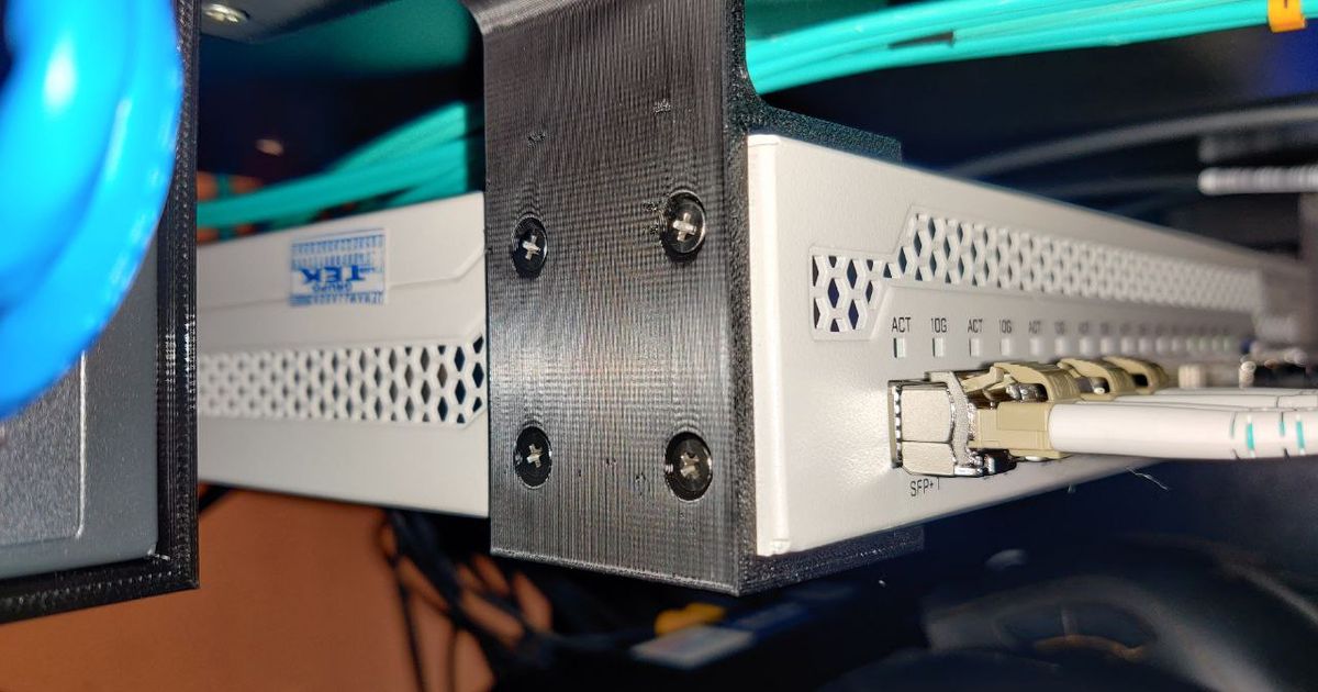 Mikrotik Cloud Router Switch Crs309 mount by Evandro Assis | Download ...