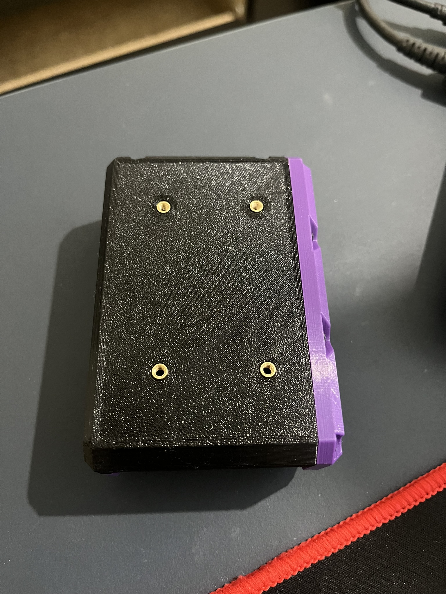 Honeycomb Raspberry pi 4 case mount by Port Bay | Download free STL ...