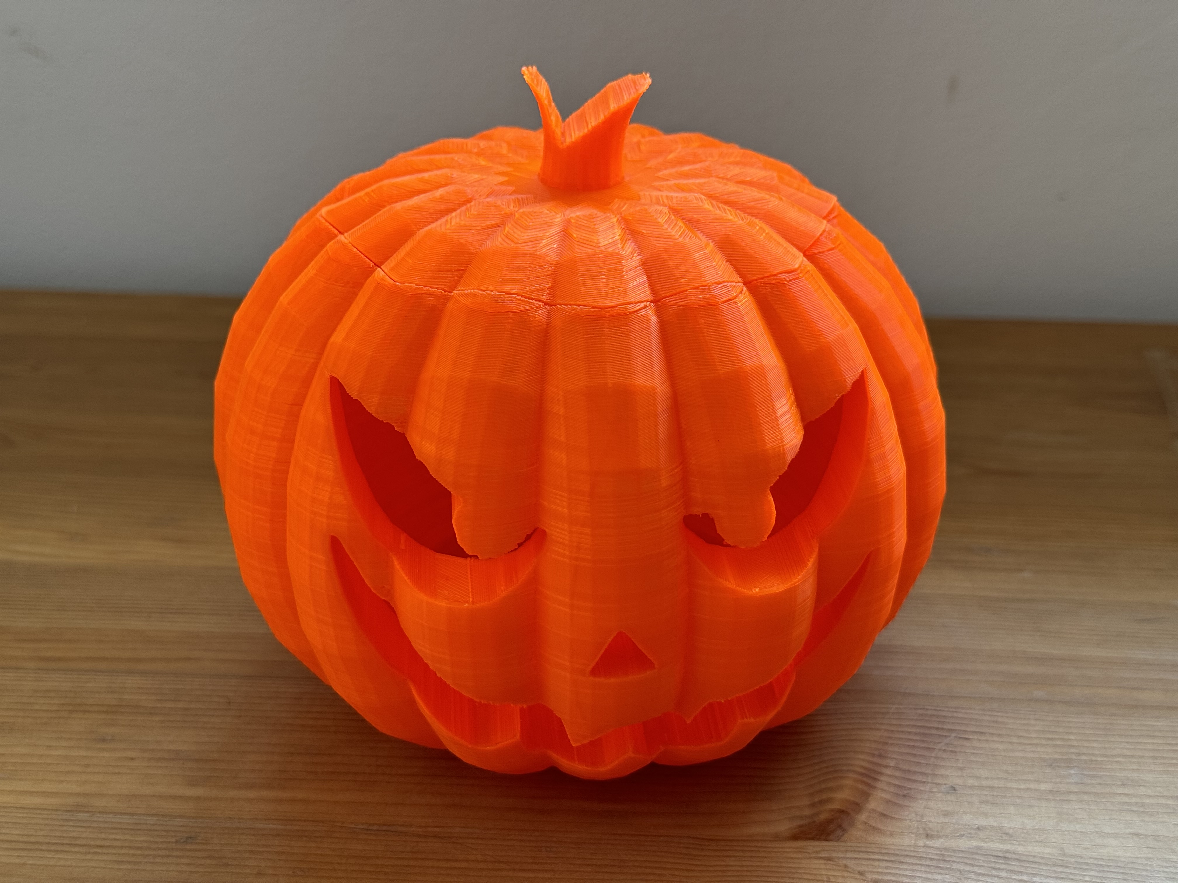 Halloween Pumpkin with flatter base and thinner lid by TwistedShiny ...
