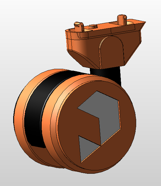 Roller Casters! Customizable Casters for Cooler Master Qube 500 by ...