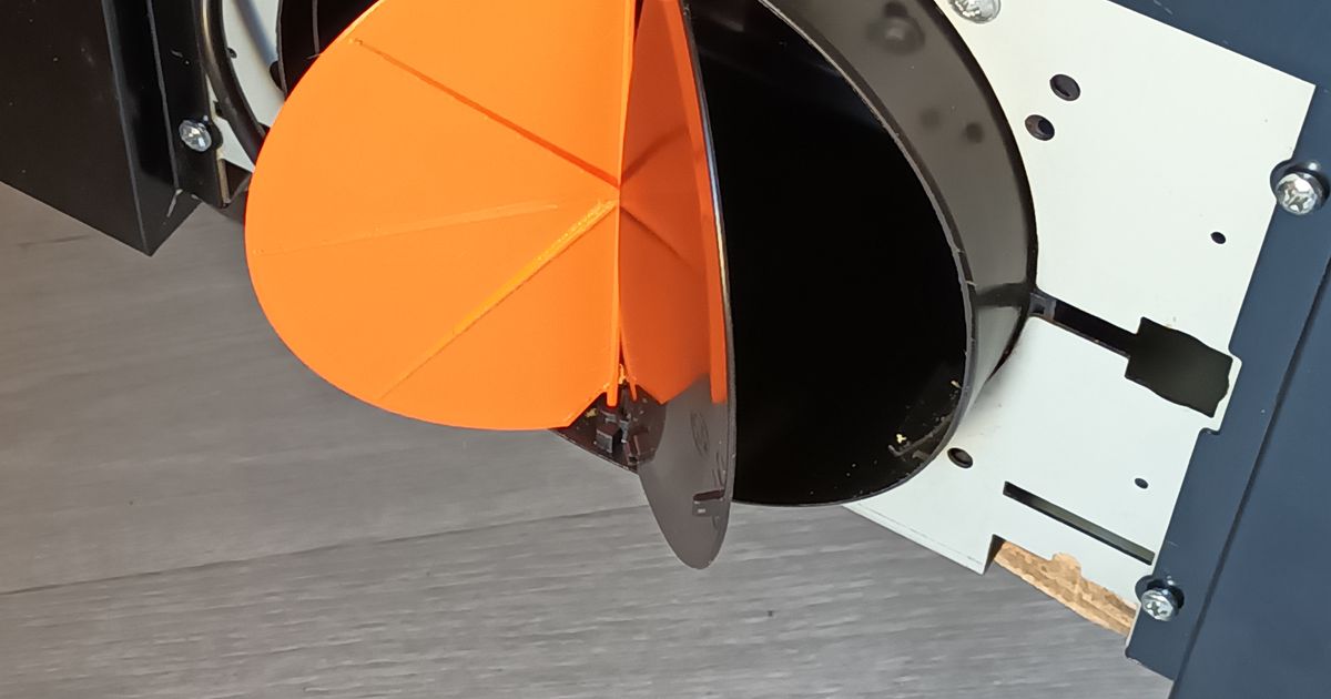 Lame de clapet anti-retour DN150 / Flapper Valve by twist-lab ...