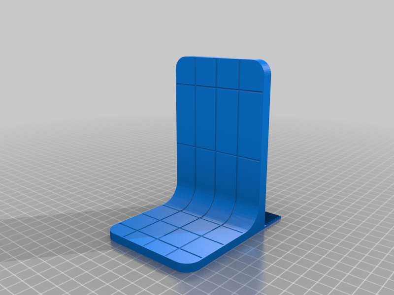 Simple book stand with tiles by dm | Download free STL model ...