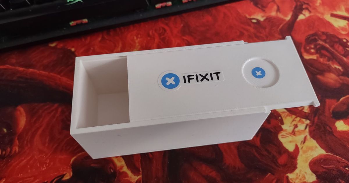 A Box With A Sliding Lid By Cunnedda Download Free Stl Model