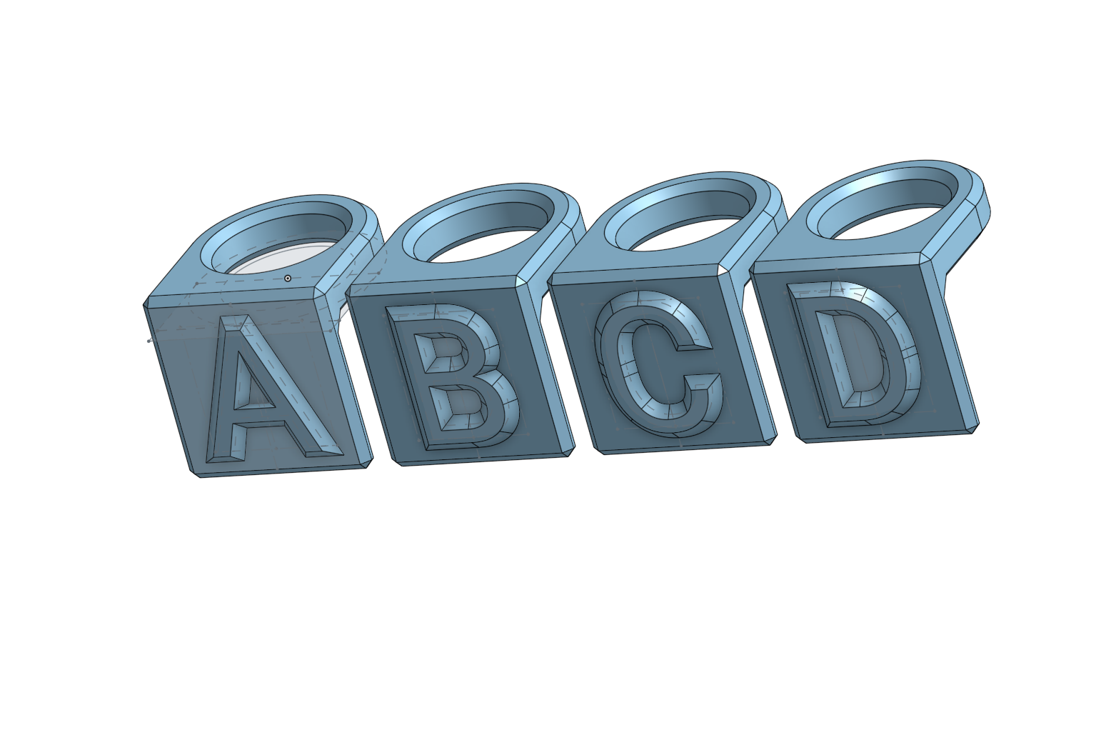 Bambu Lab AMS ID (ABCD Dog Tag Identifier) by Felix Quehl | Download ...