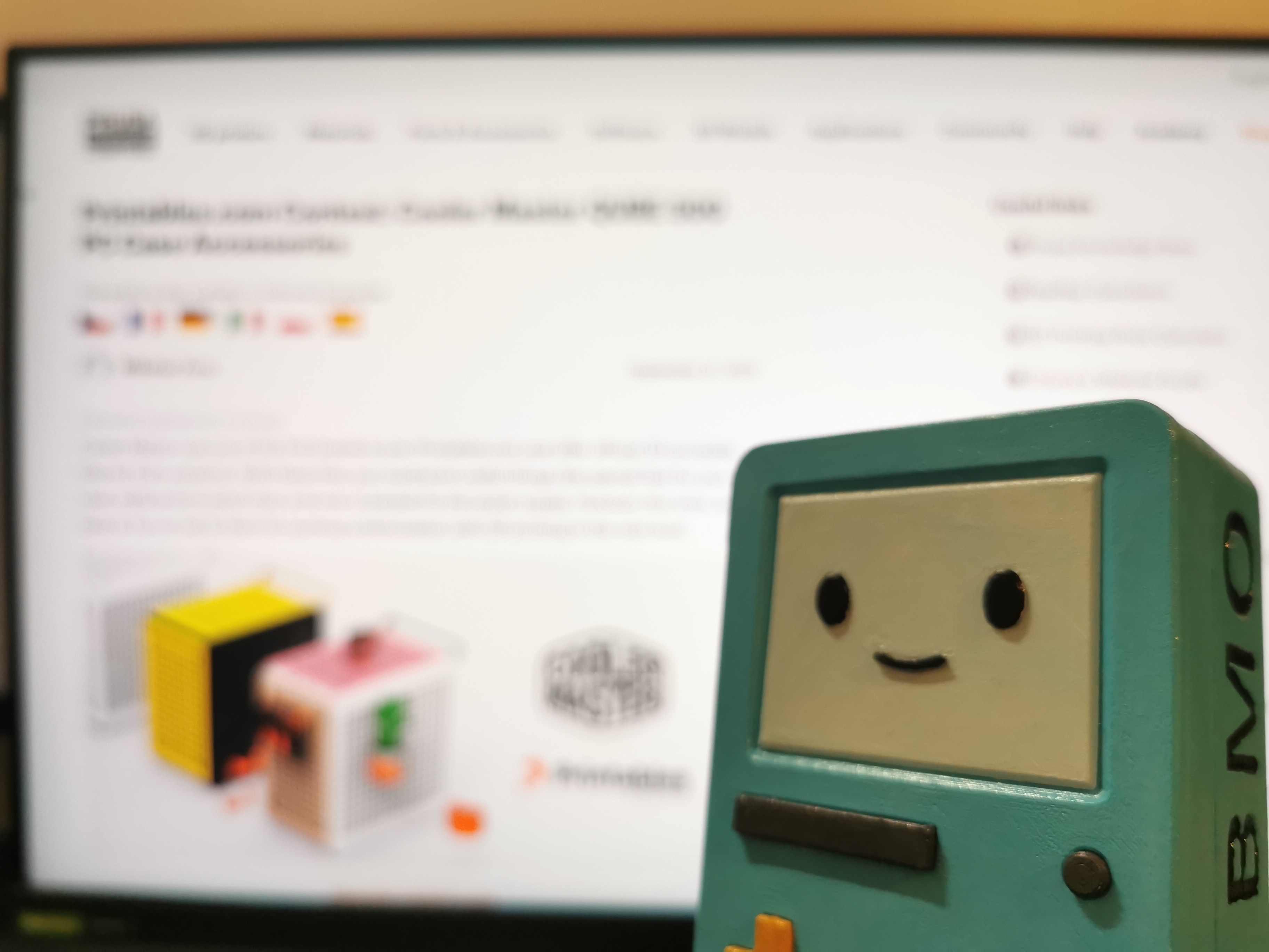 BMO Decoration Plates (QUBE 500) by Smelliot | Download free STL model ...