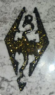 Skyrim Keyring/Earrings by John Townsend | Download free STL model ...