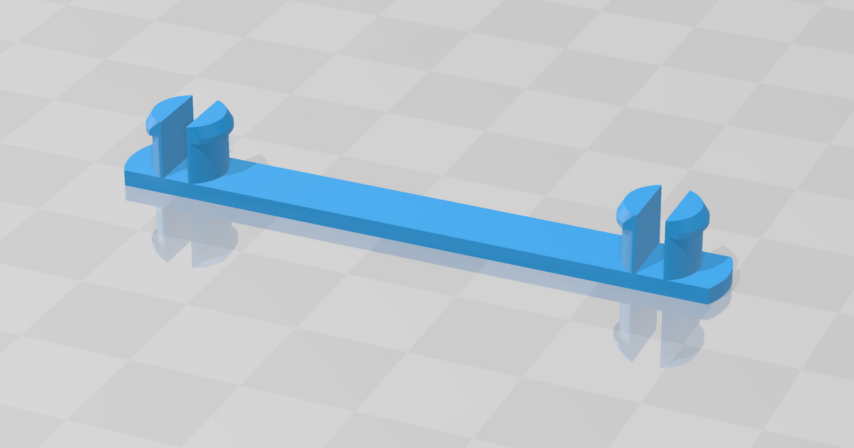 Snap in licence plate hanger (US) by Joseph Fisher | Download free STL ...