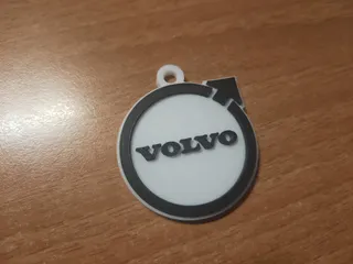 volvo logo keychain by Gaming- King | Download free STL model ...