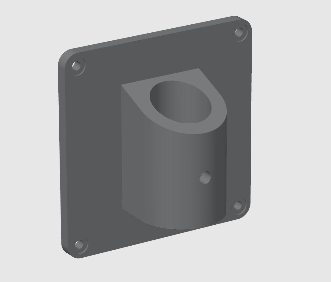 Display Holder (Vesa 100mm) by Ollum93 | Download free STL model ...