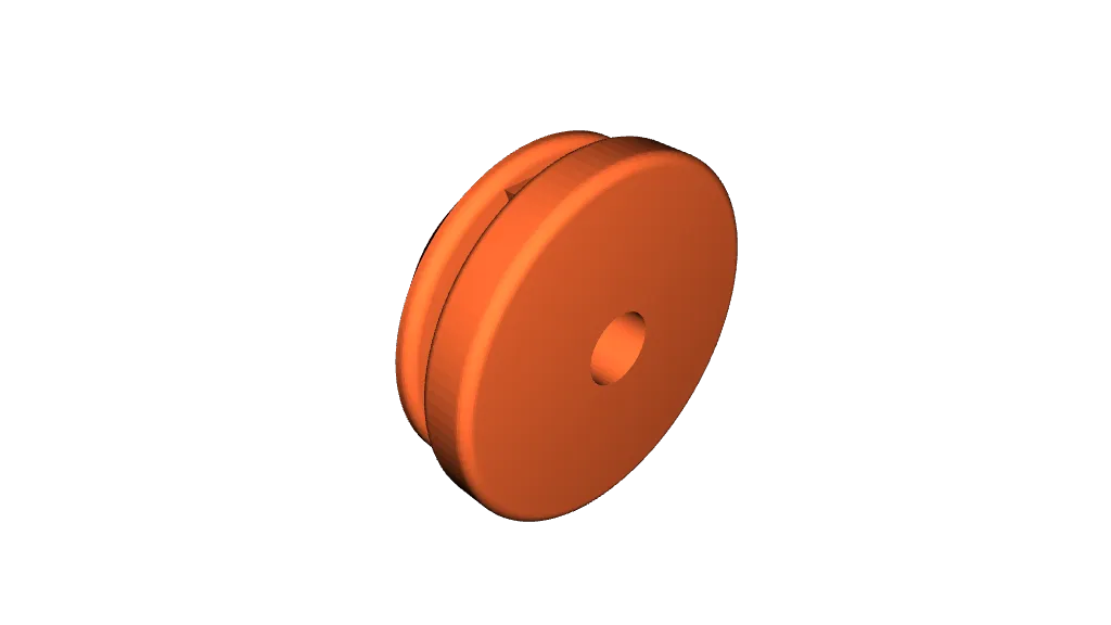Cart wheel retaineing clip by Greg Plamondon | Download free STL model ...