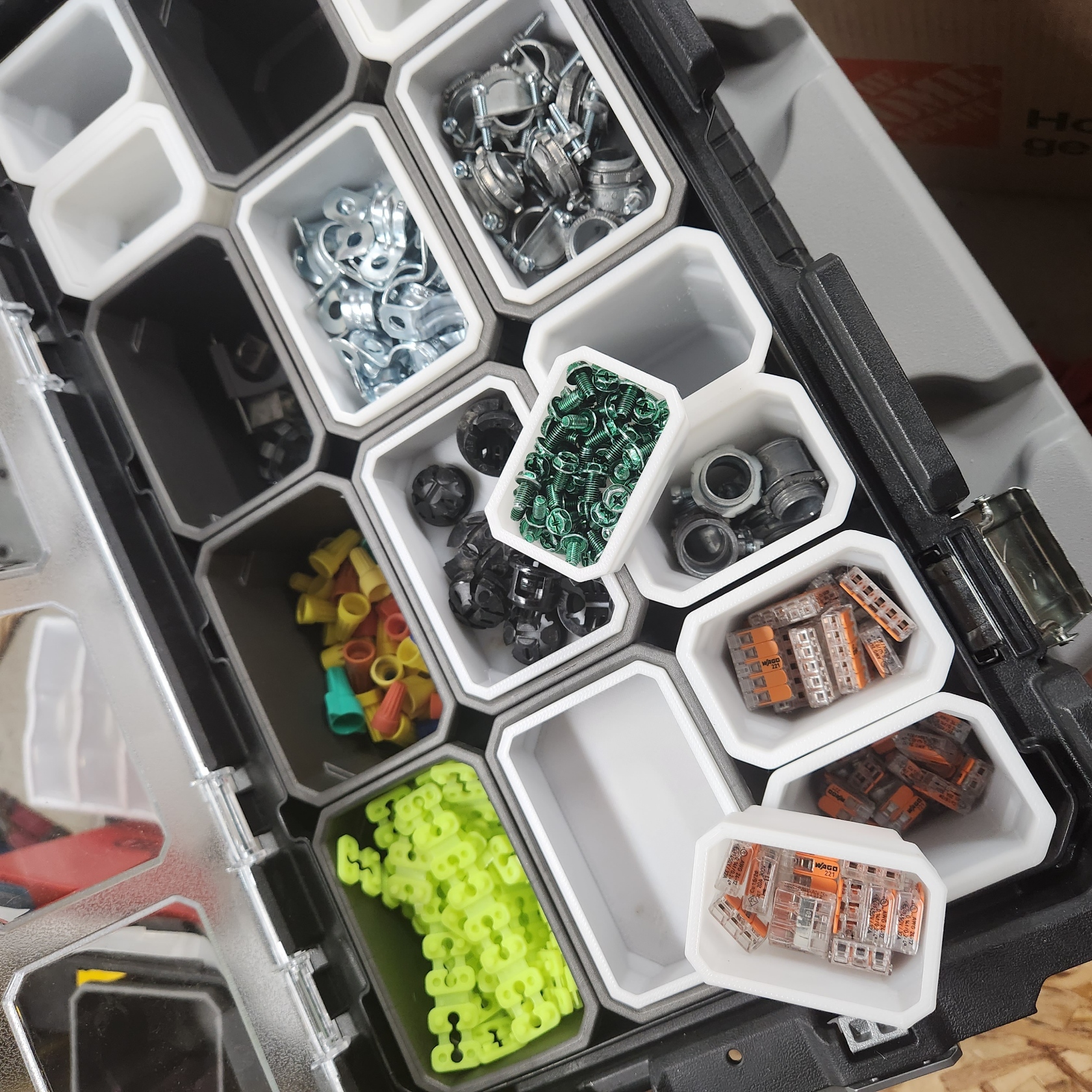 Husky Connect Parts Organizer Storage Bins by Ed Yu | Download free STL ...