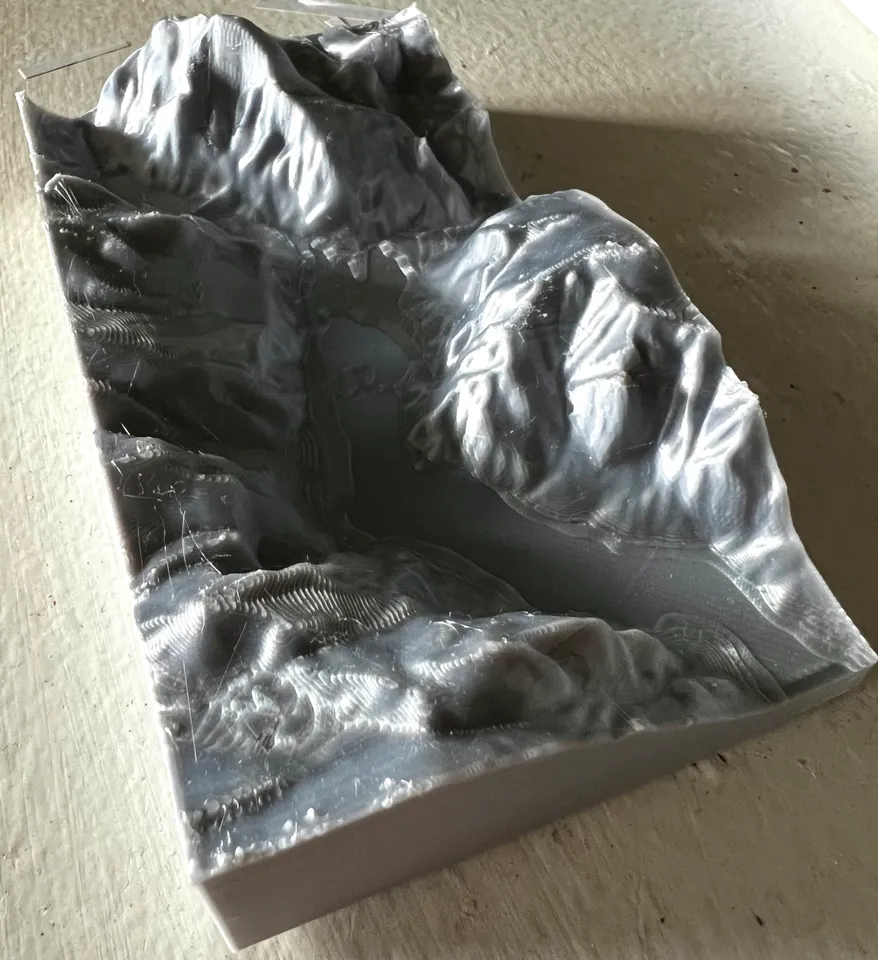 Yosemite Valley by Tylerthompson1984 | Download free STL model ...