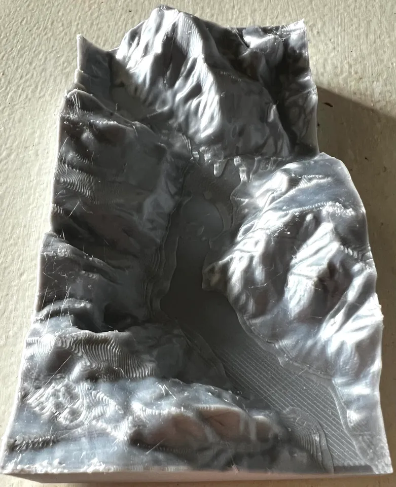 Yosemite Valley by Tylerthompson1984 | Download free STL model ...