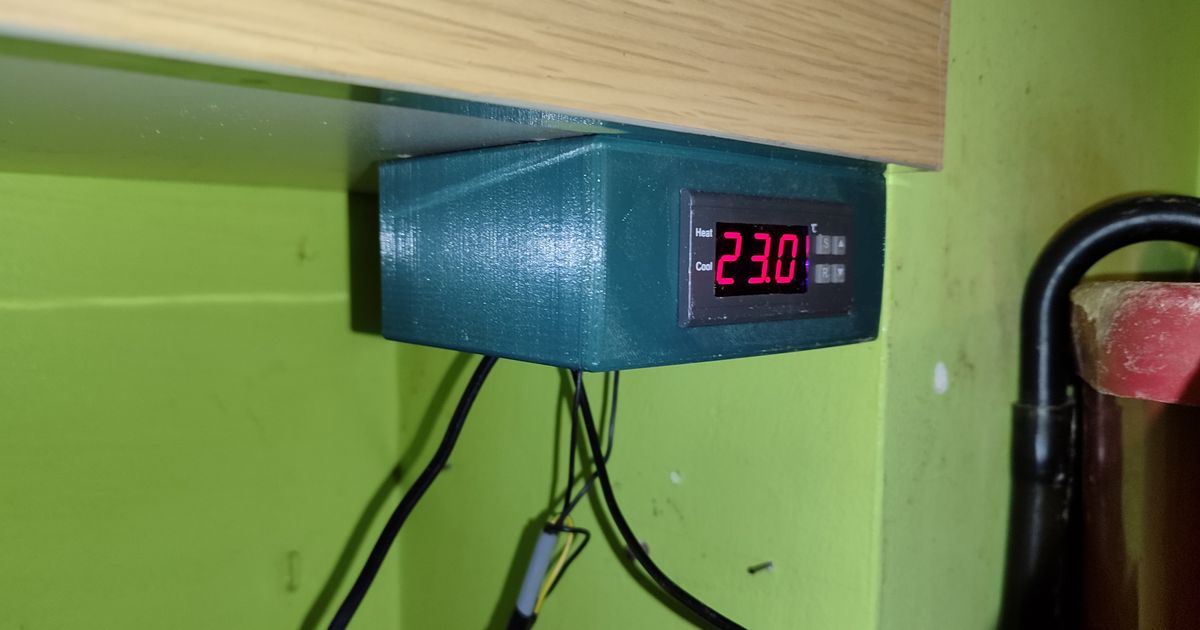 Temperature controller housing by Carmeltazite | Download free STL ...