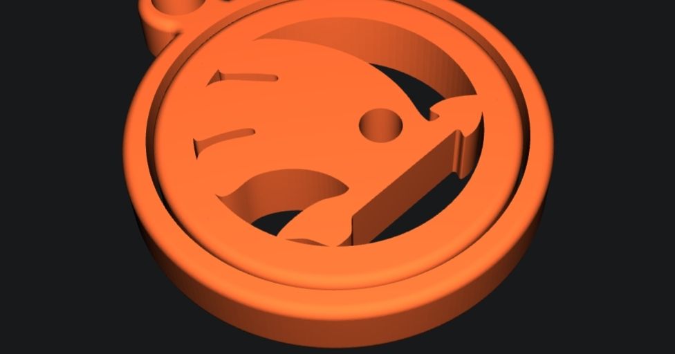 Gyro keychain škoda by TomyN384 | Download free STL model | Printables.com