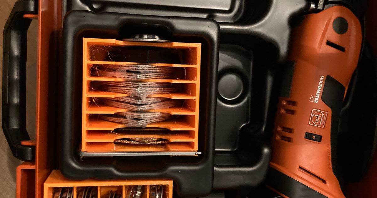 Fein Multi Master LBoxx Inlay by HarryFu | Download free STL model ...