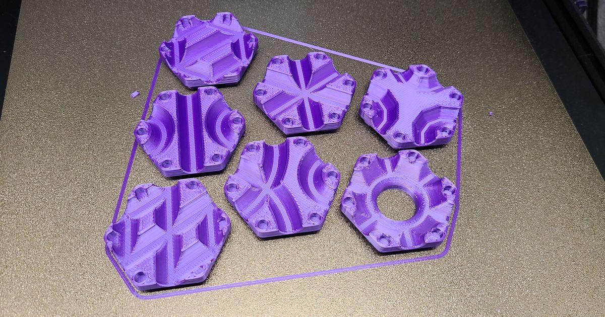 Hextraction Alt Secret Tiles by Alex C | Download free STL model ...