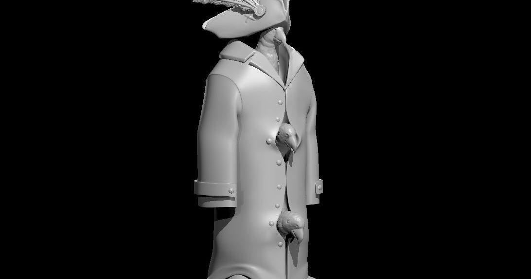 Dread Pirate Captain and Totally Not a Flock of Parrots Pretending to ...