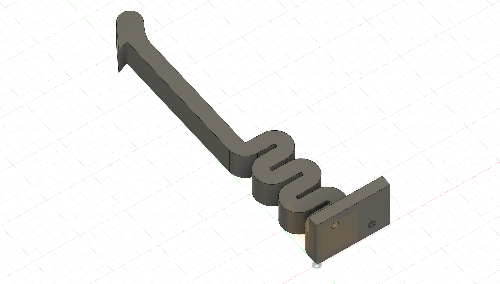 Heavy-duty childproofing drawer lock (parametric) by Paul Milovanov ...