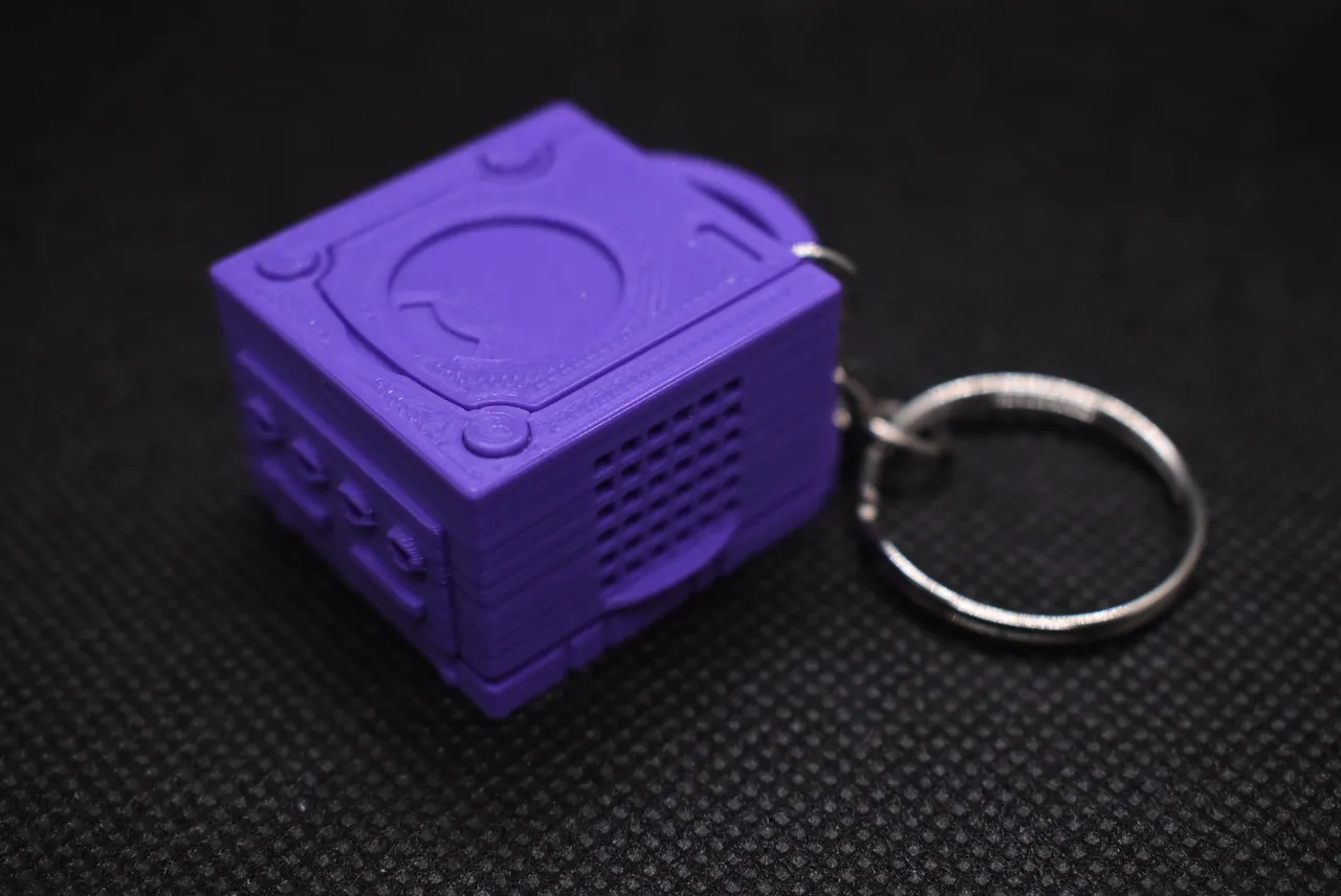 GameCube keychain by Calin | Download free STL model | Printables.com