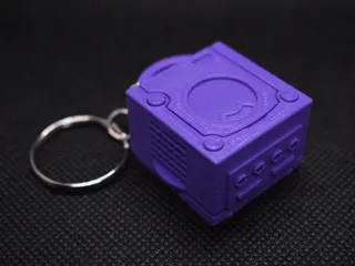 GameCube keychain by Calin | Download free STL model | Printables.com