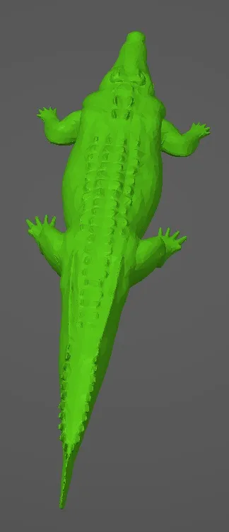 Crocodile by Min | Download free STL model | Printables.com