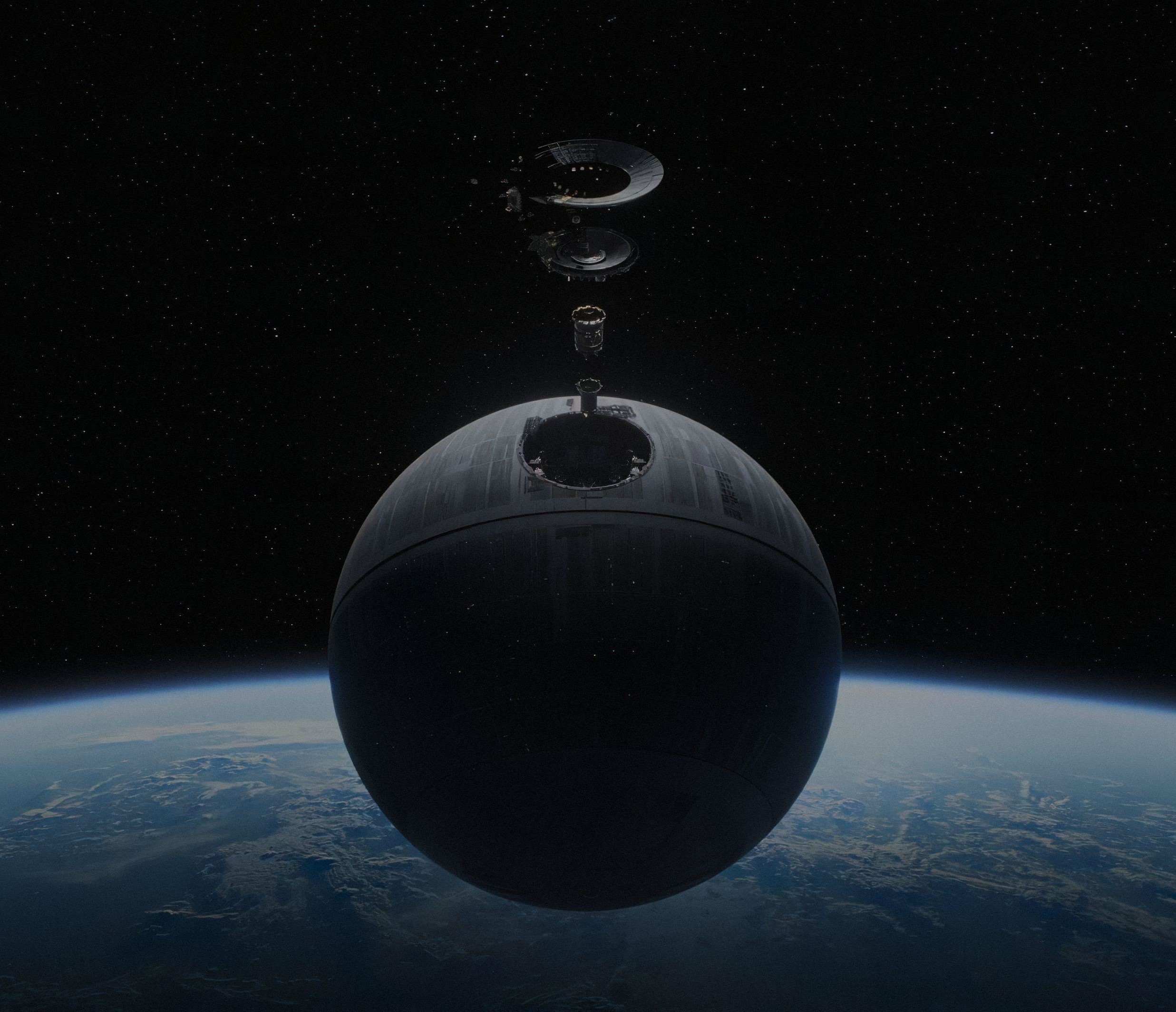 Death Star Assembly (HueForge Painting) by Connor Adams | Download free STL model | Printables.com