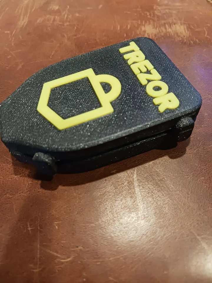 Trezor Model T protective case with magnet latch. by JopperFPV ...