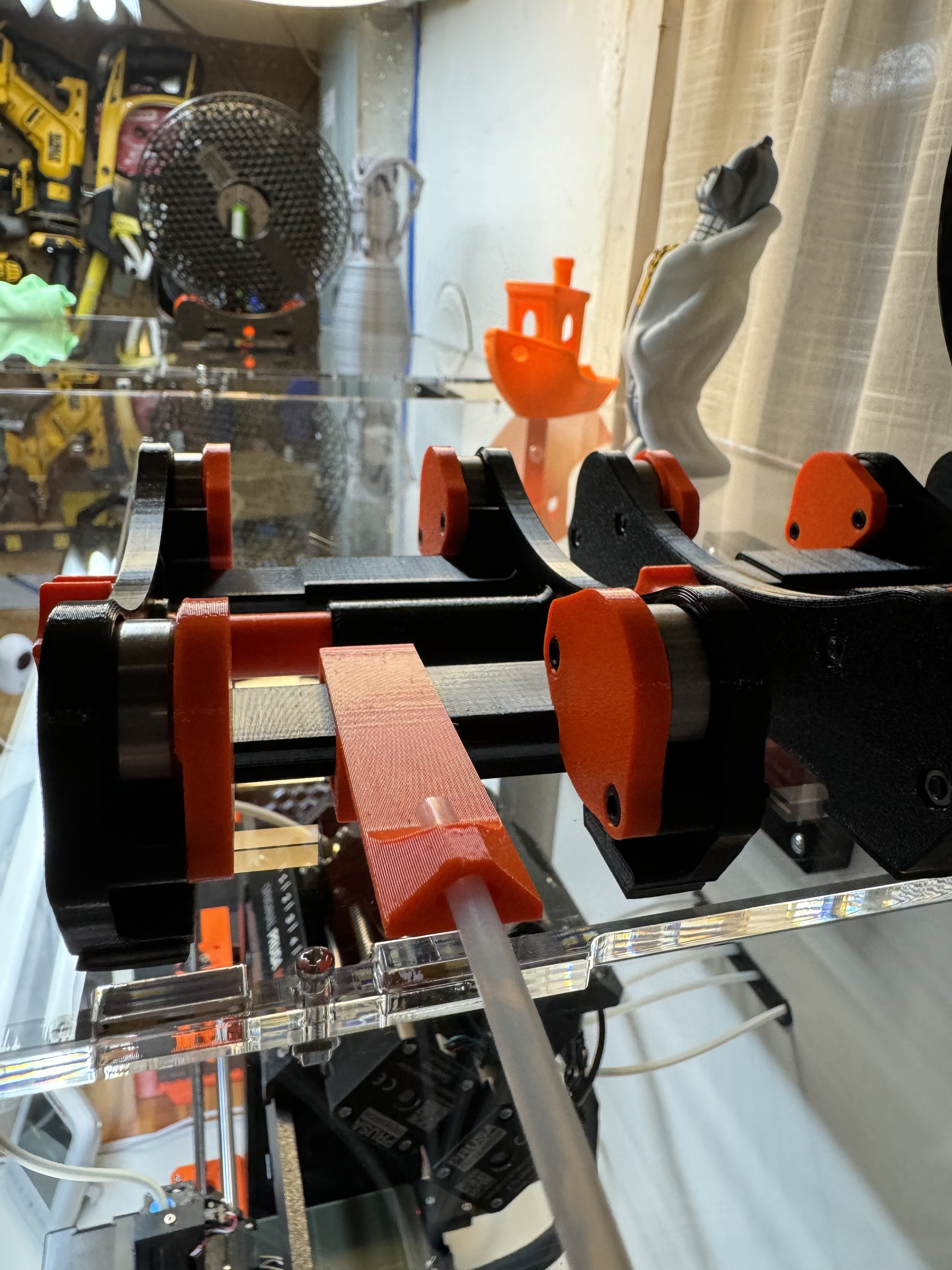 PTFE Tube and Filament Guide for Spool Holder by darthGinger | Download ...