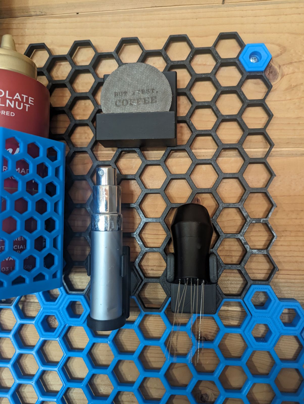 Espresso WDT Holder for Honeycomb Wall by Anthony Polsinelli | Download ...