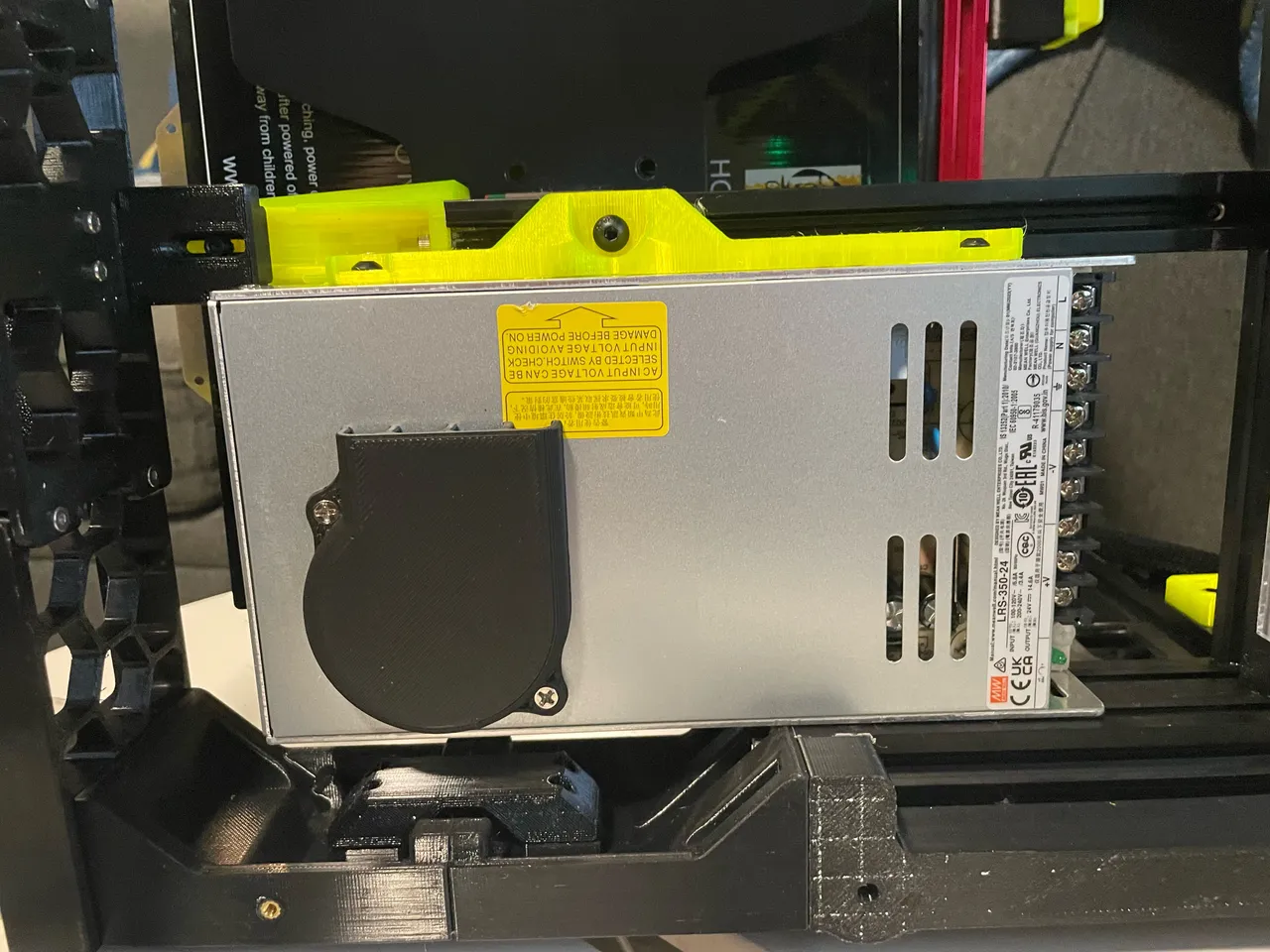 Ender3 Switchwire style psu mount (remixed) by bootycakes | Download ...