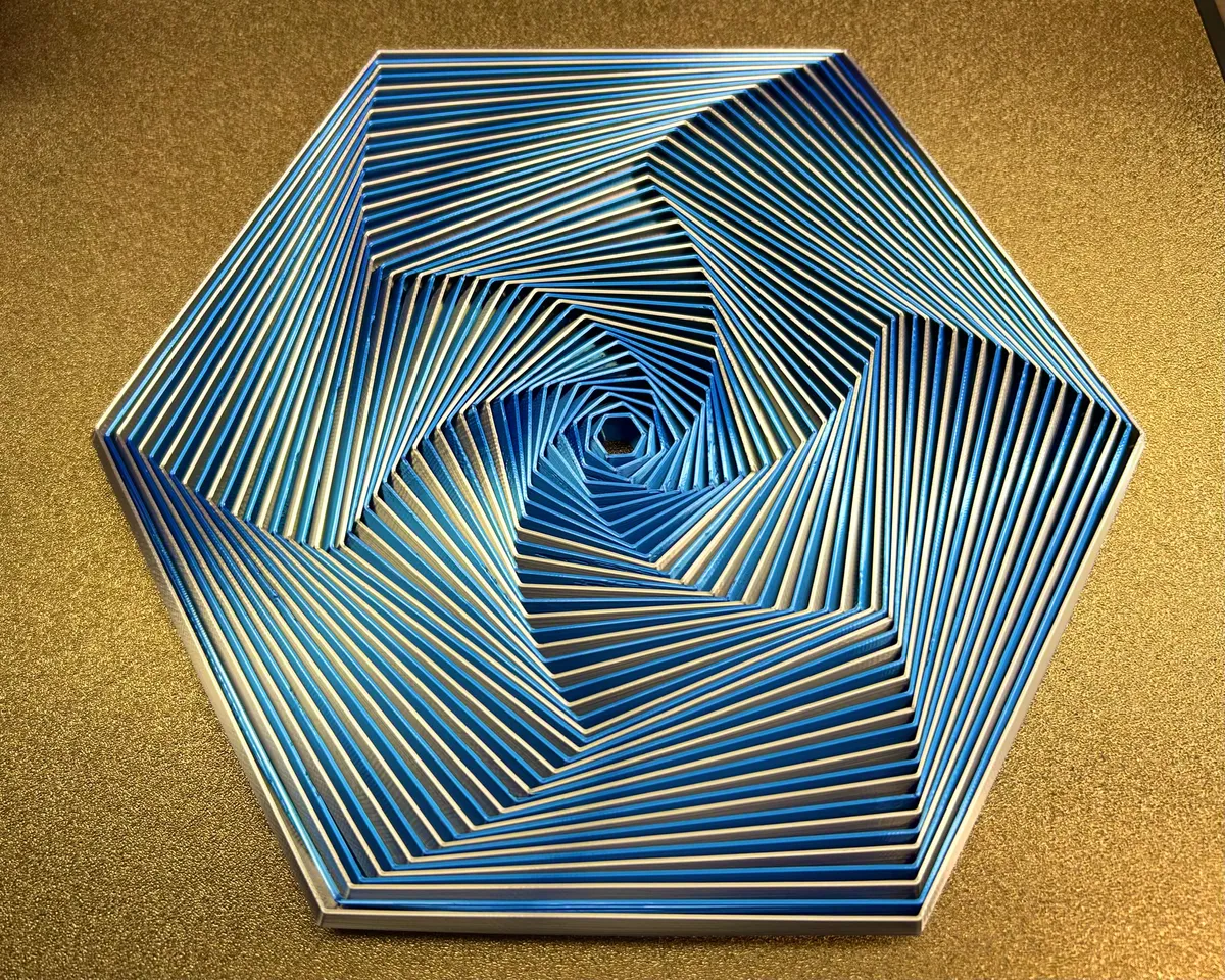 Hexagon Superfidget V2 - 45 Segment PIP Design by LinkDesigns ...