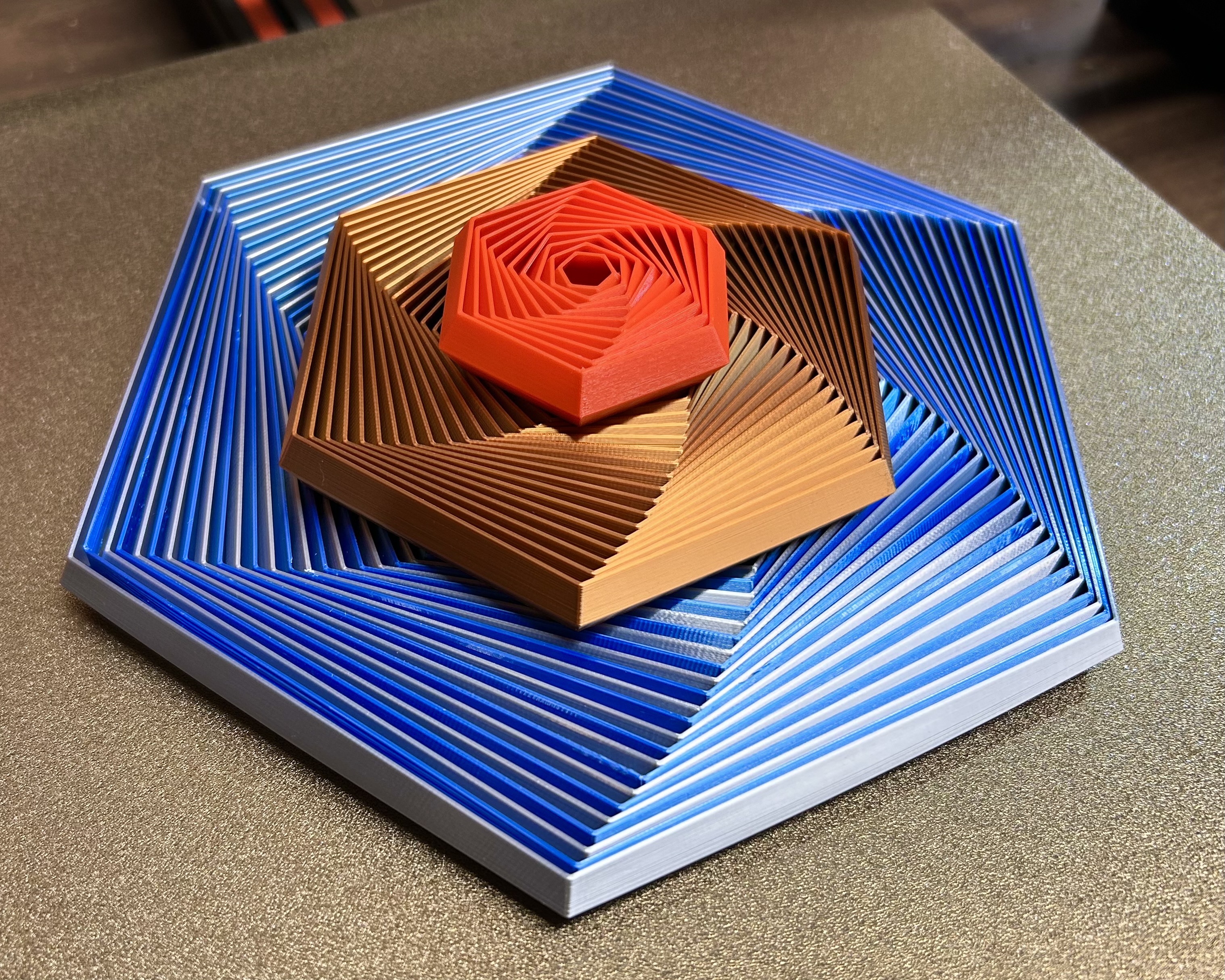 Hexagon Superfidget V2 - 45 Segment PIP Design by LinkDesigns ...