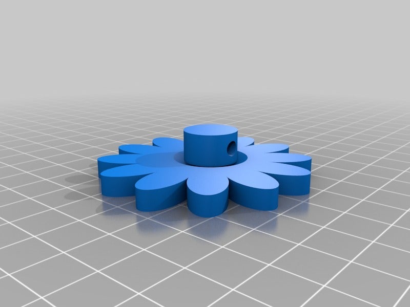 Rotating flower Accessories ( ring , necklace) by 3DP_Park | Download ...