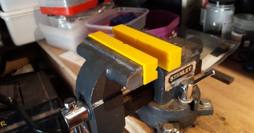 Soft Jaws for Stanley 4" Vice (Model # 83-065) by Cargy | Download free ...