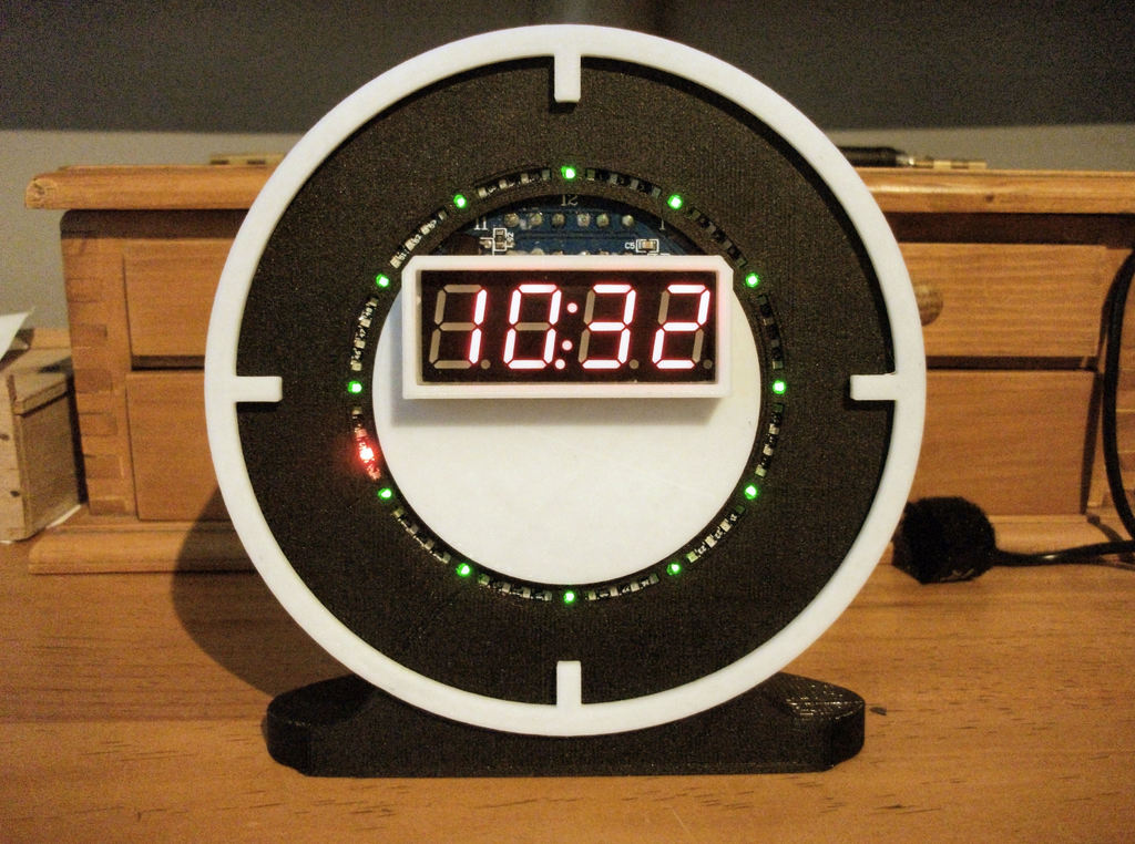 DS1302 Rotating LED Clock Module Housing (Modular... Sort of!) by Cargy ...