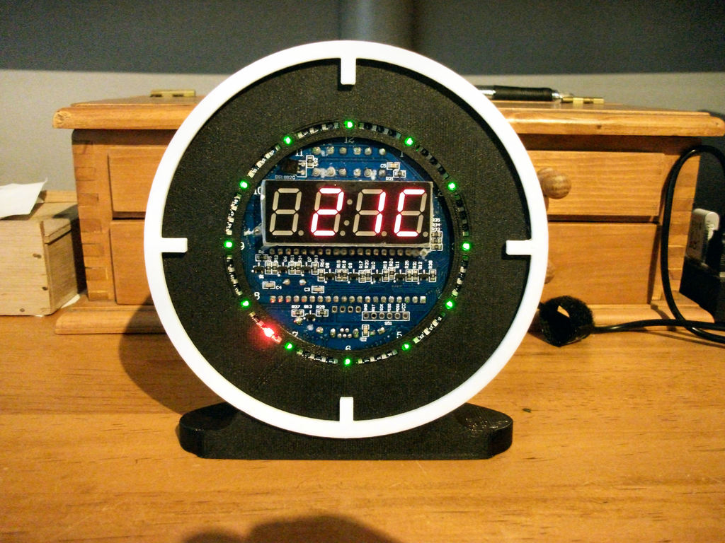 DS1302 Rotating LED Clock Module Housing (Modular... Sort of!) by Cargy ...