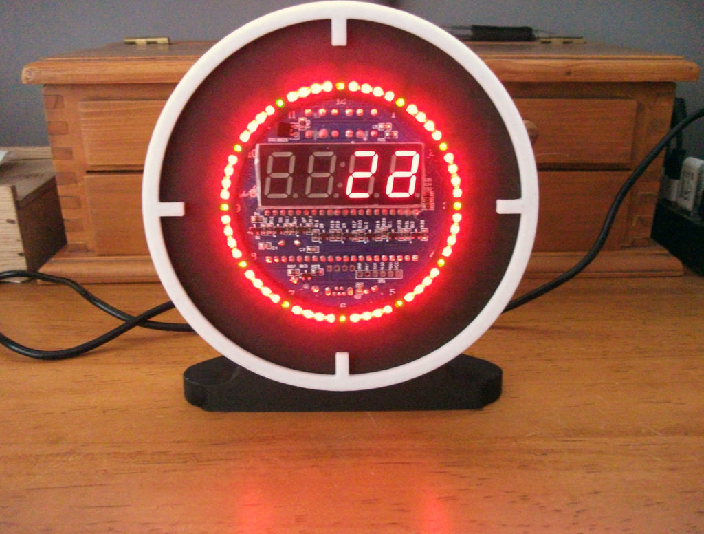 DS1302 Rotating LED Clock Module Housing (Modular... Sort of!) by Cargy ...