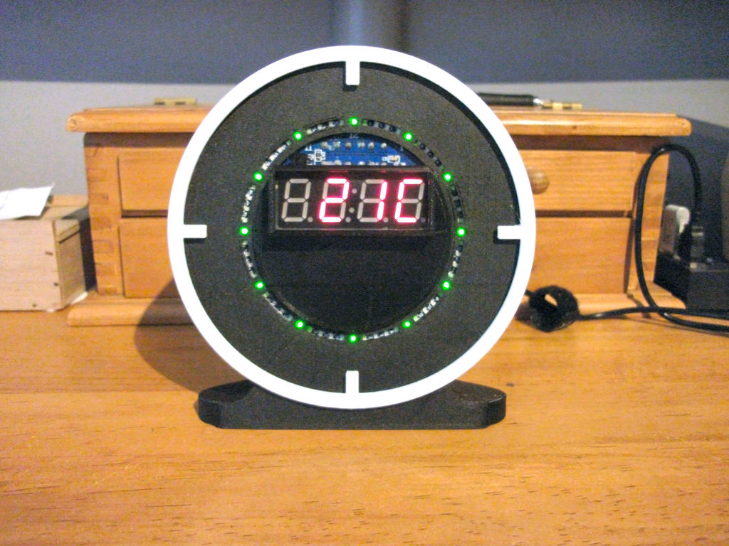 DS1302 Rotating LED Clock Module Housing (Modular... Sort of!) by Cargy ...