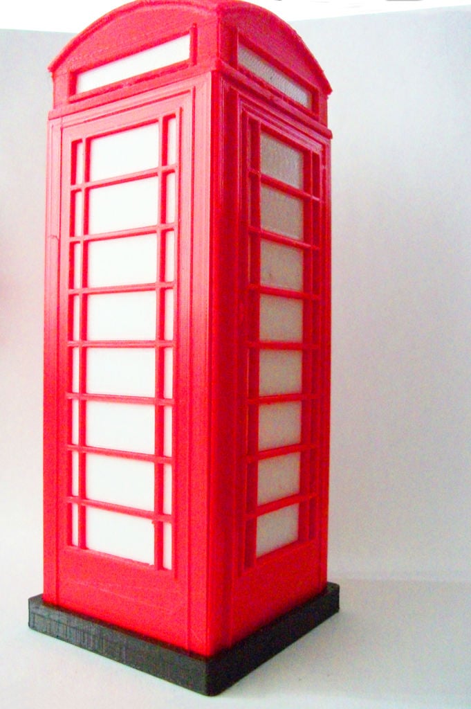 Traditional K6 British Phone Box by Cargy | Download free STL model ...