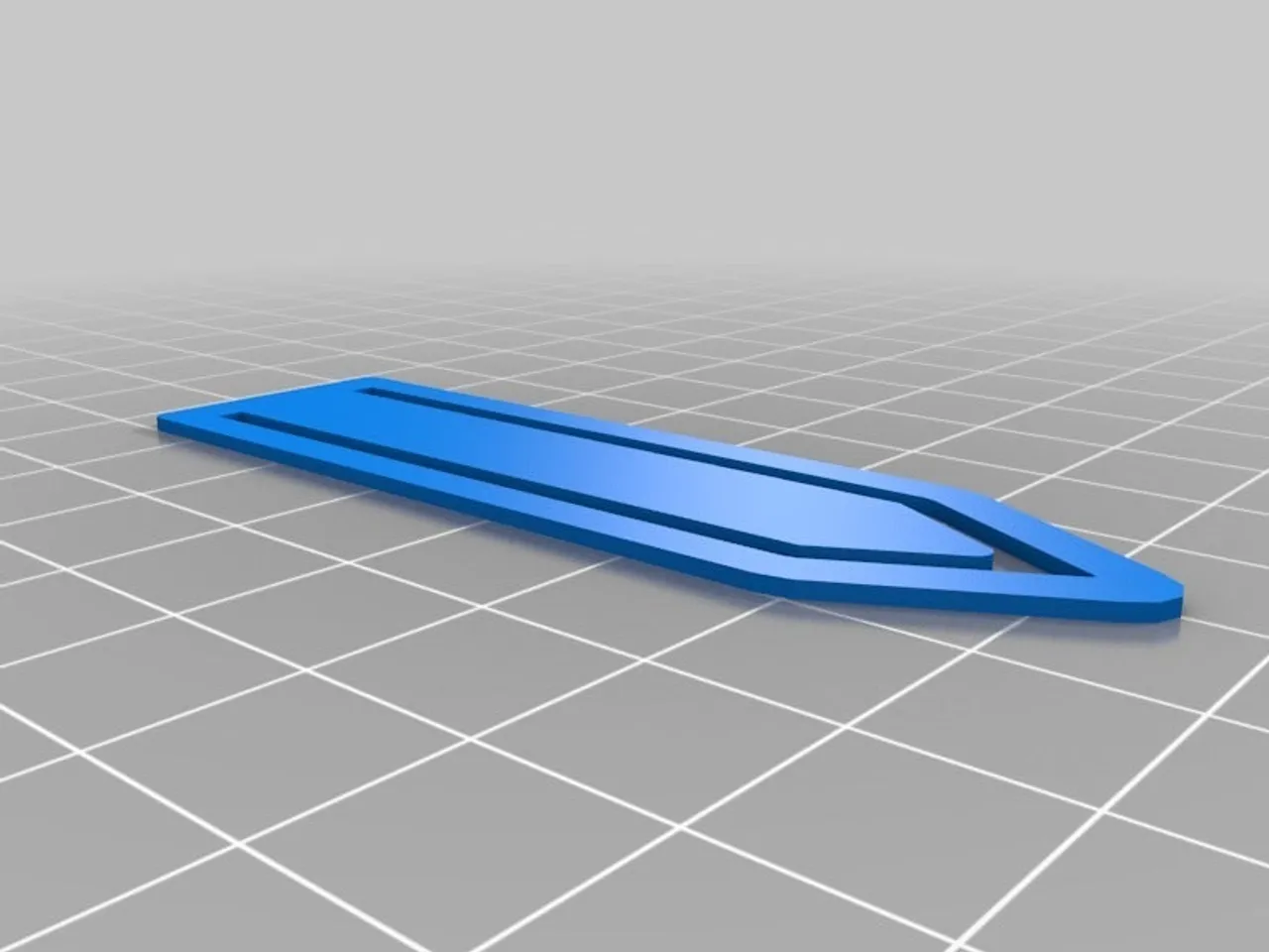 Bookmark - basic by 3DP_Park | Download free STL model | Printables.com
