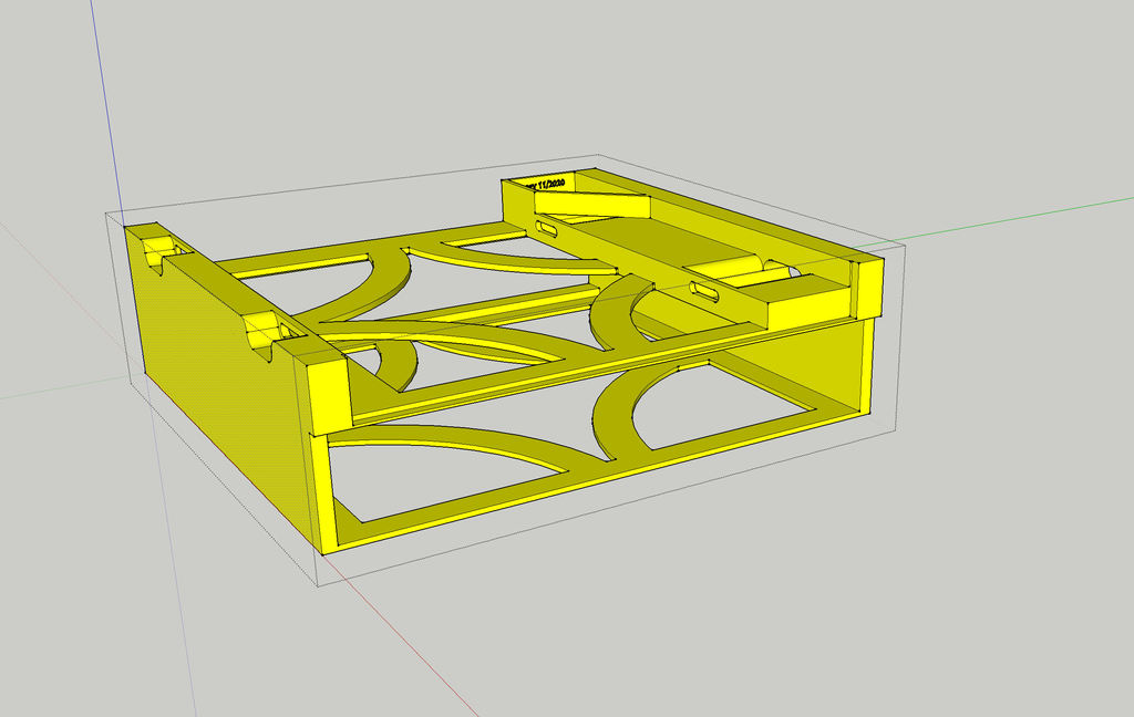 Slimline Disc and Drawer unit for PC by Cargy | Download free STL model ...