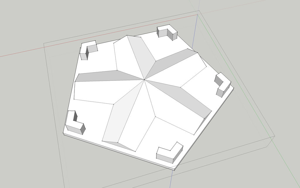 Segmented 5-Point Christmas Star by Cargy | Download free STL model ...