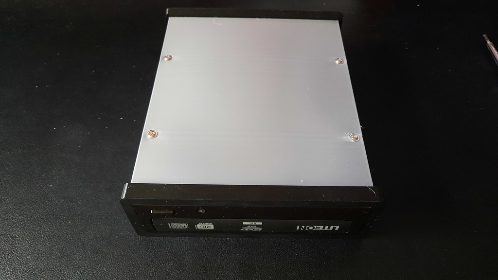 Case for 5.25" Optical Drive (using Hitachi Simpledrive board) by Cargy ...