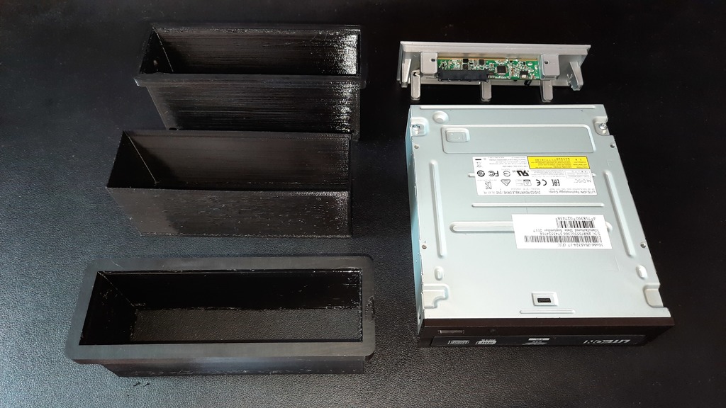 Case for 5.25" Optical Drive (using Hitachi Simpledrive board) by Cargy ...