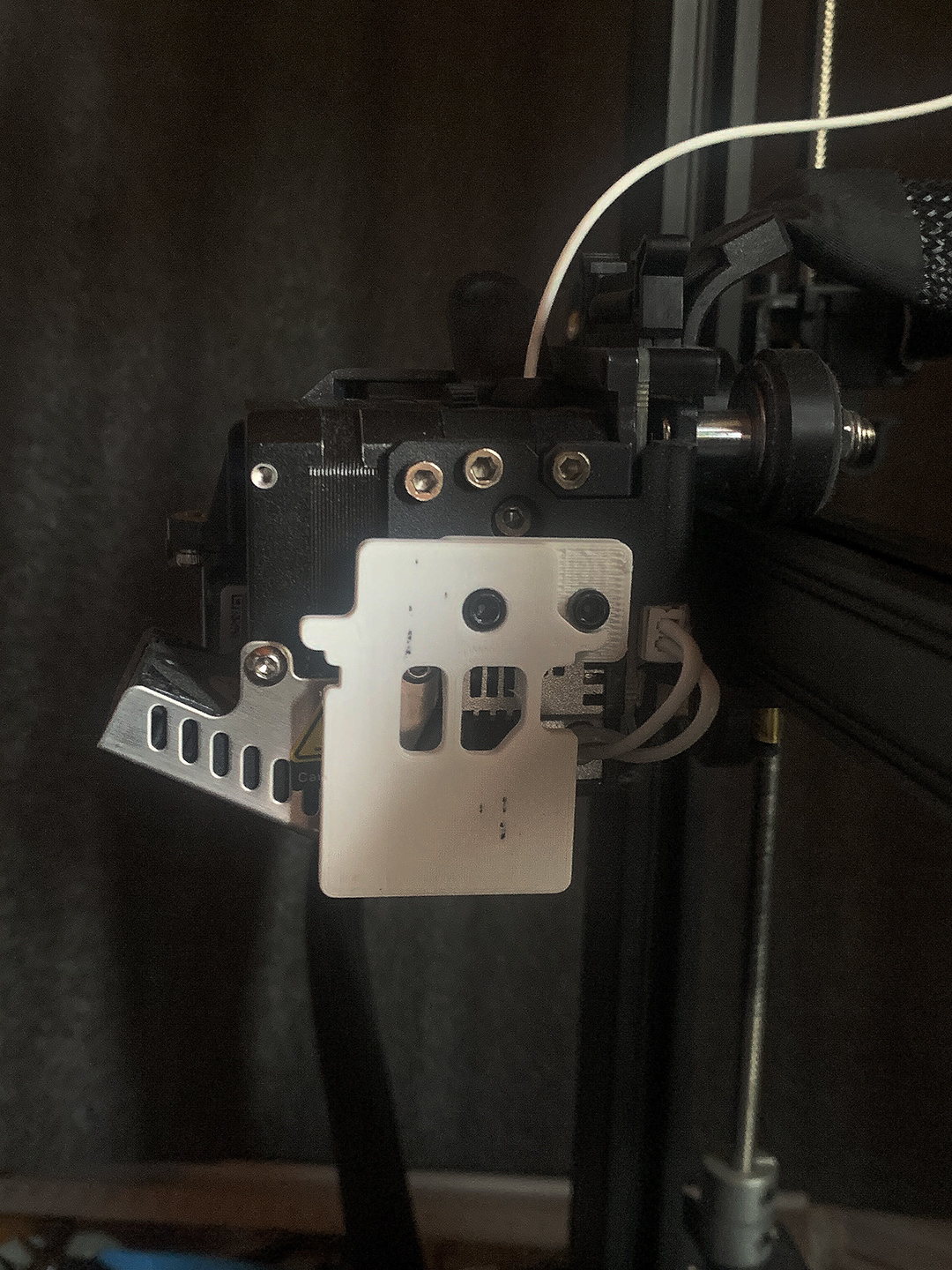 Creality Laser-Module permanent mount plate for Creality Ender 3 S1 by ...