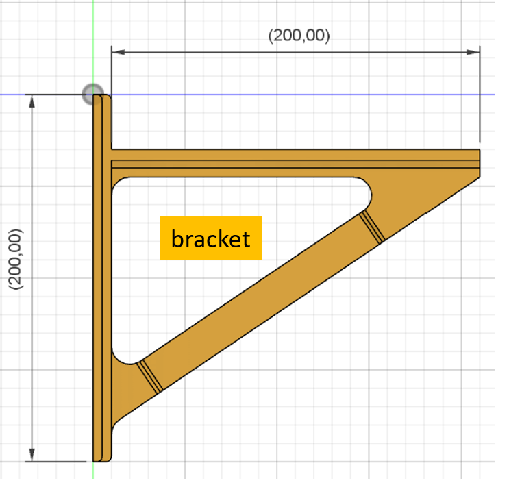Expandable shelf bracket by vmLOGIC | Download free STL model ...