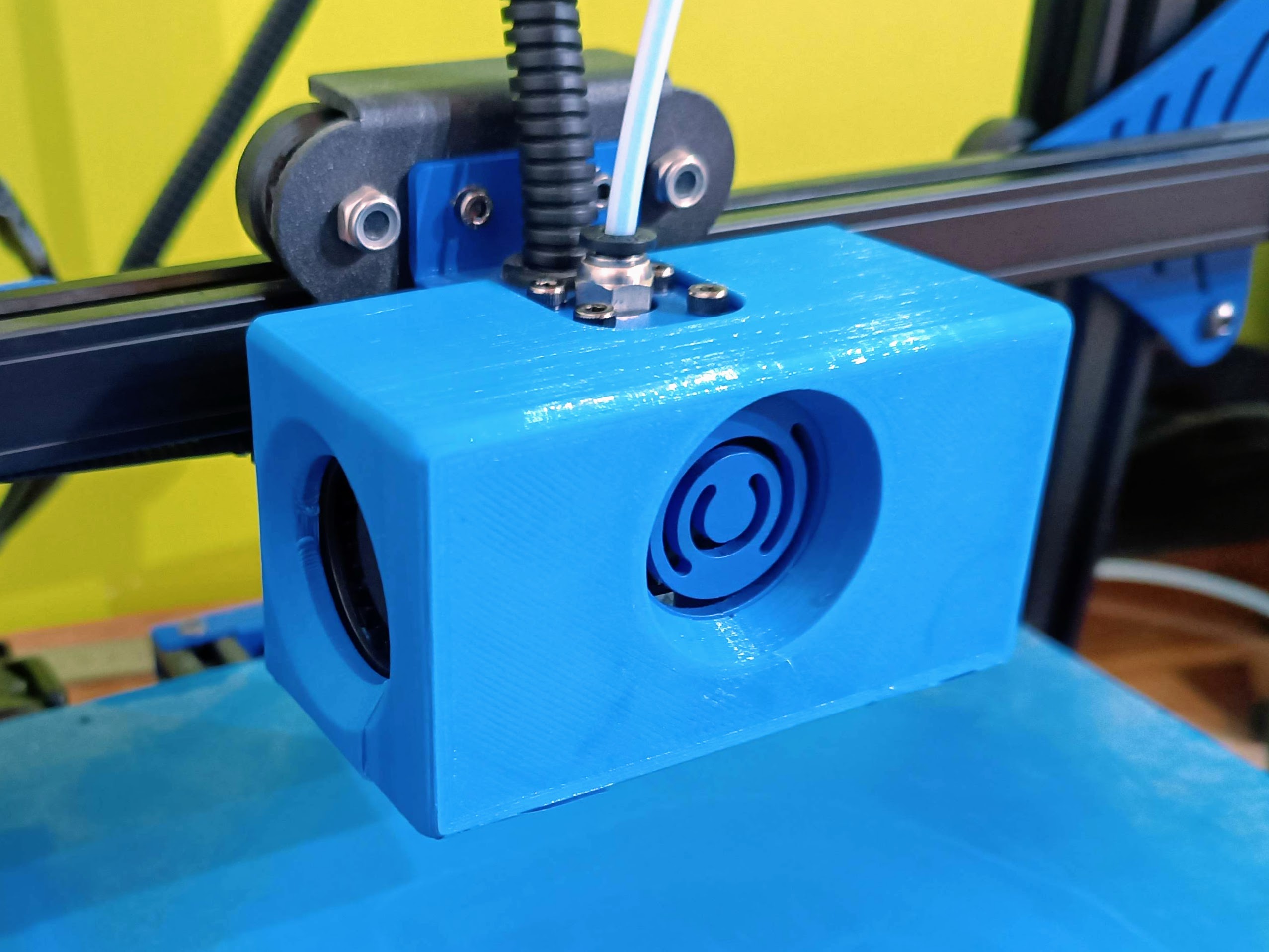 Two Trees Bluer fan duct and supports for dual 4020 fan (layer) by ...
